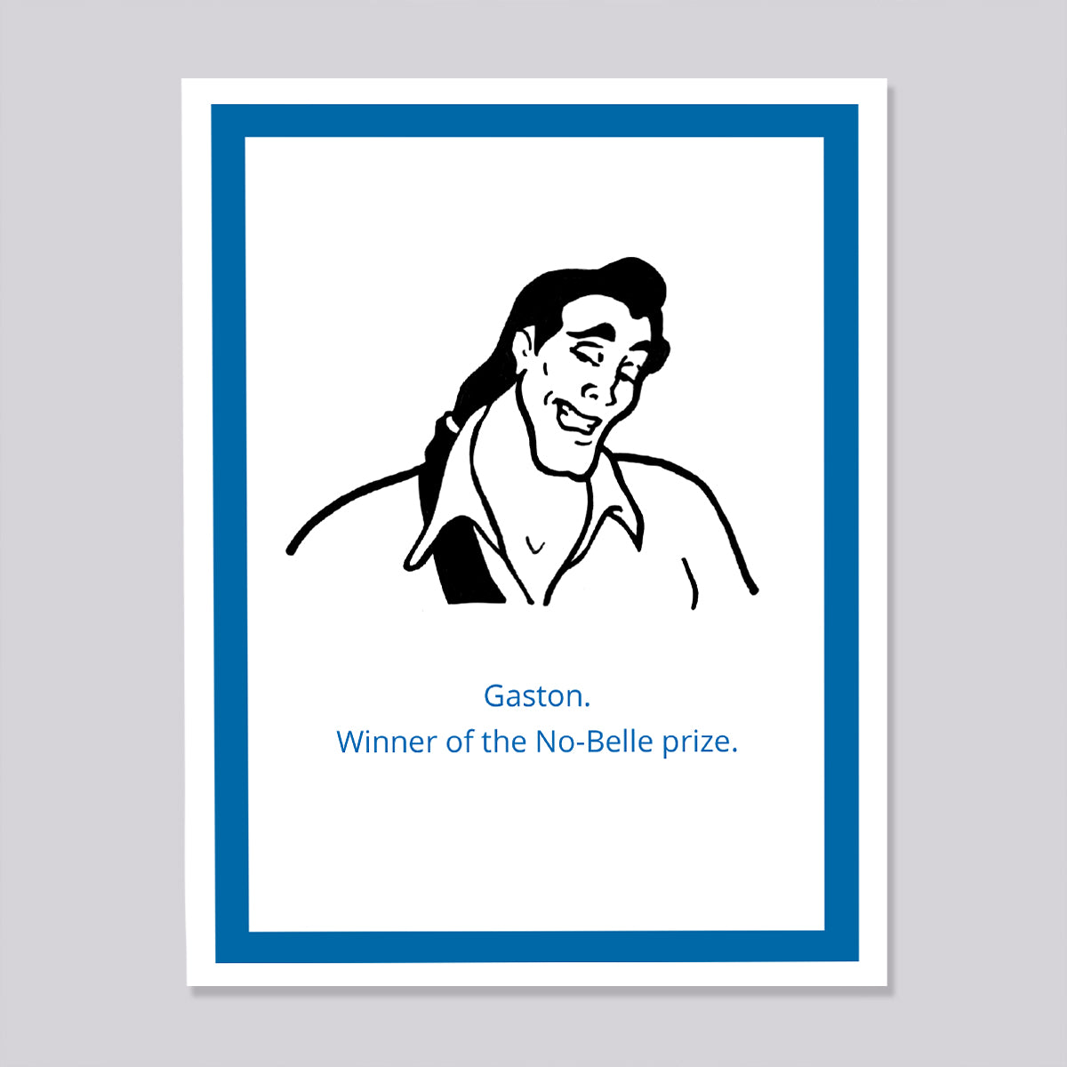 Disney Gaston Card – Design Corner Online