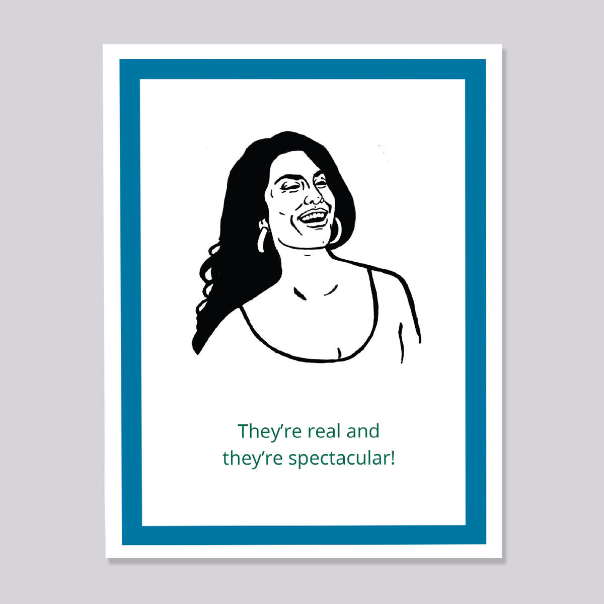 Seinfeld Real and Spectacular Card – Design Corner Online