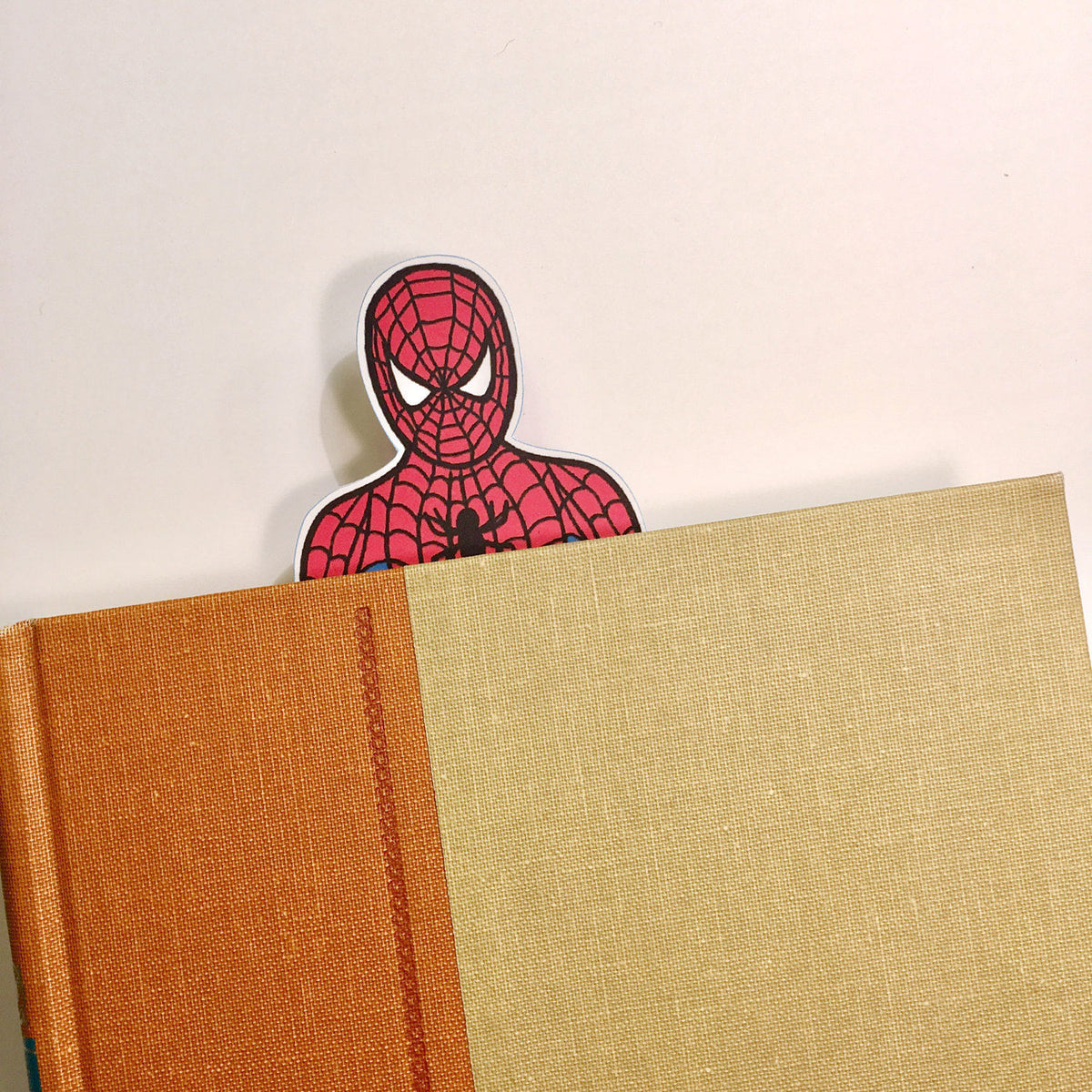 Spiderman Die Cut Bookmark – Design Corner Online