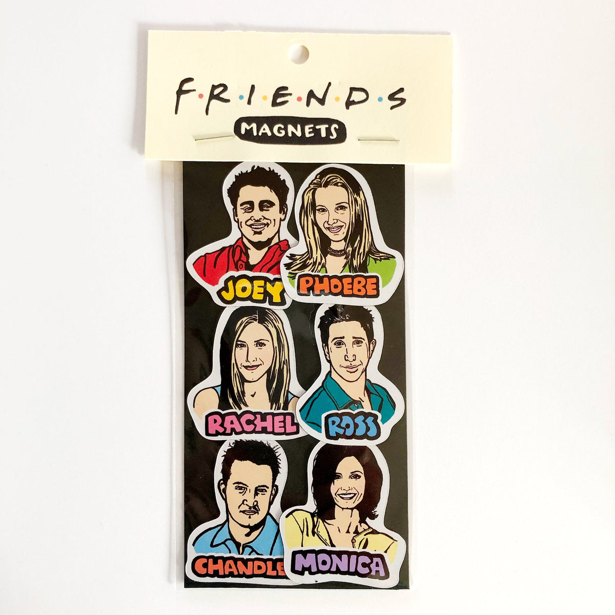 Friends characters Die Cut Magnets 6 Pack – Design Corner Online