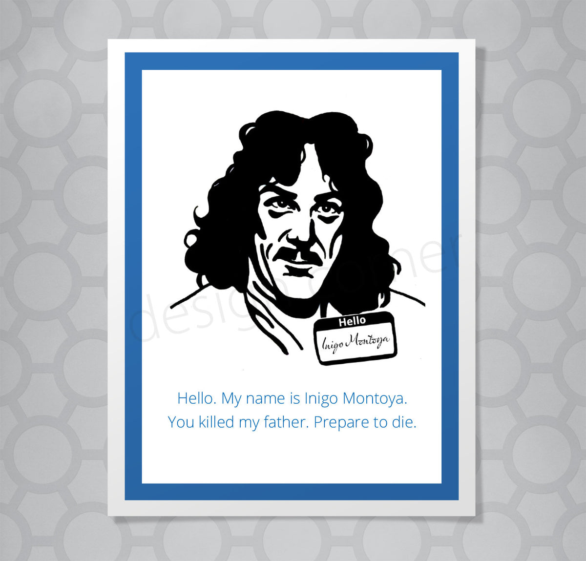 Princess Bride Inigo Montoya Card – Design Corner Online